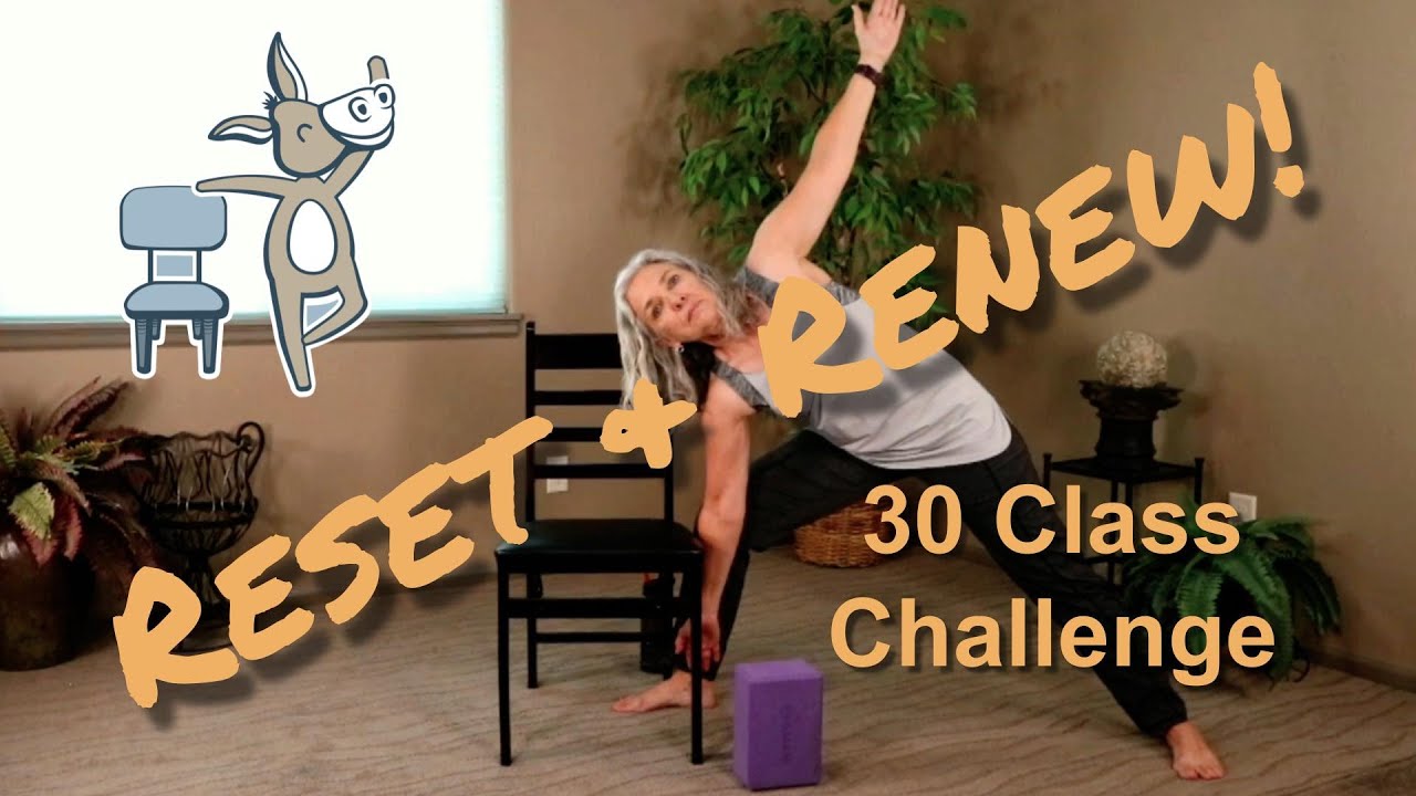 Chair Yoga - Reset and Renew Class 27 - 46 Minutes More Seated, Some ...