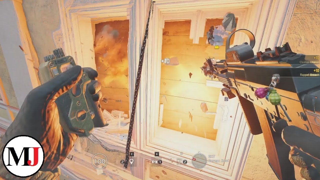 Cluster Charge Hot Breach - Rainbow Six Siege - YouTube