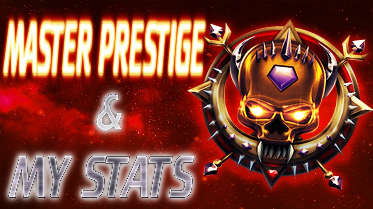 Black Ops 3 Master Prestige "Showing My Stats and K/D" - YouTube
