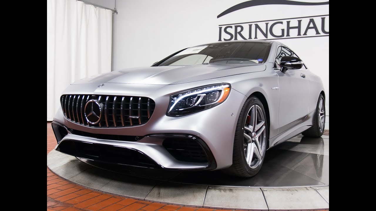 2018 Mercedes-Benz AMG S 63 Coupe in designo Alanite Grey Magno ...