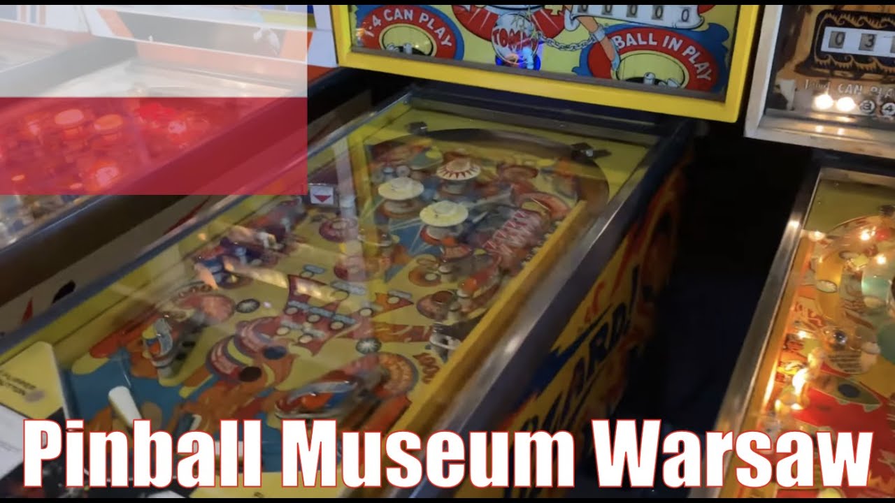 Pinball Station Warsaw - Interactive Pinball Museum 🇵🇱 - YouTube
