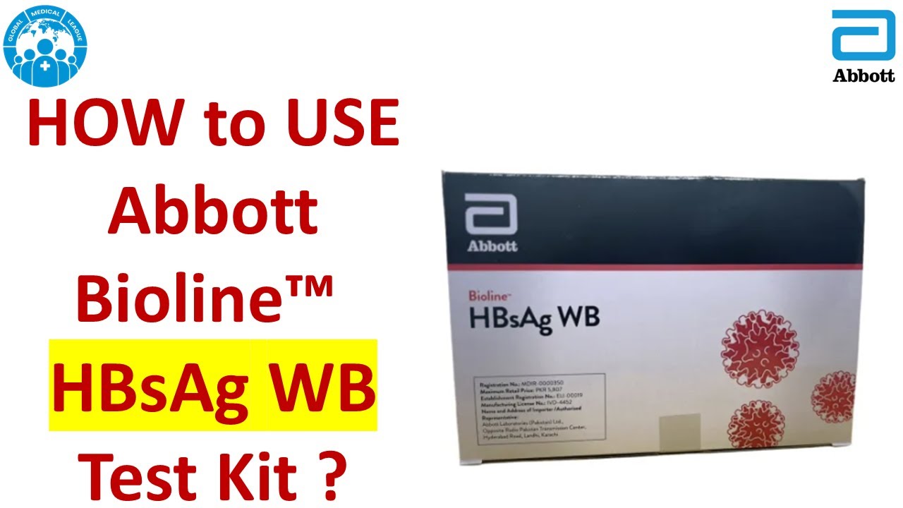 How to Use Bioline HBsAg WB Test Kit ? | Bioline™ HBsAg WB | Hepatitis ...