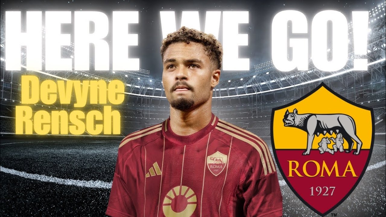 🚨 HERE WE GO! AS Roma Sign Devyne Rensch from Ajax 🟡🔴 | €6M Transfer ...