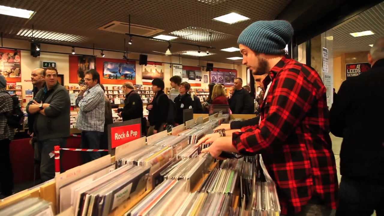 Record Store Day 2012 Jumbo Records Leeds UK - YouTube
