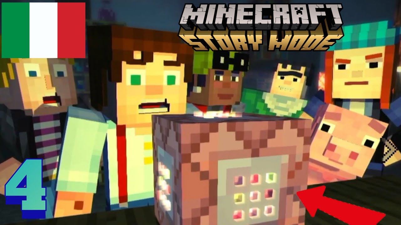 MINECRAFT STORY MODE - EP. 4 - IL COMMAND BLOCK ⏹️ #minecraftstorymode ...