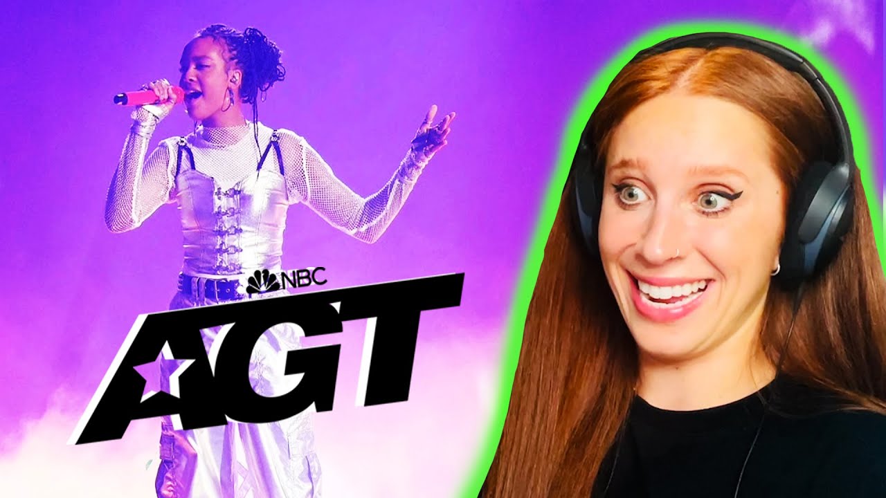 SHE'S ONLY 14! REACTING TO SARA JAMES "ROCKET MAN" // AMERICA'S GOT ...