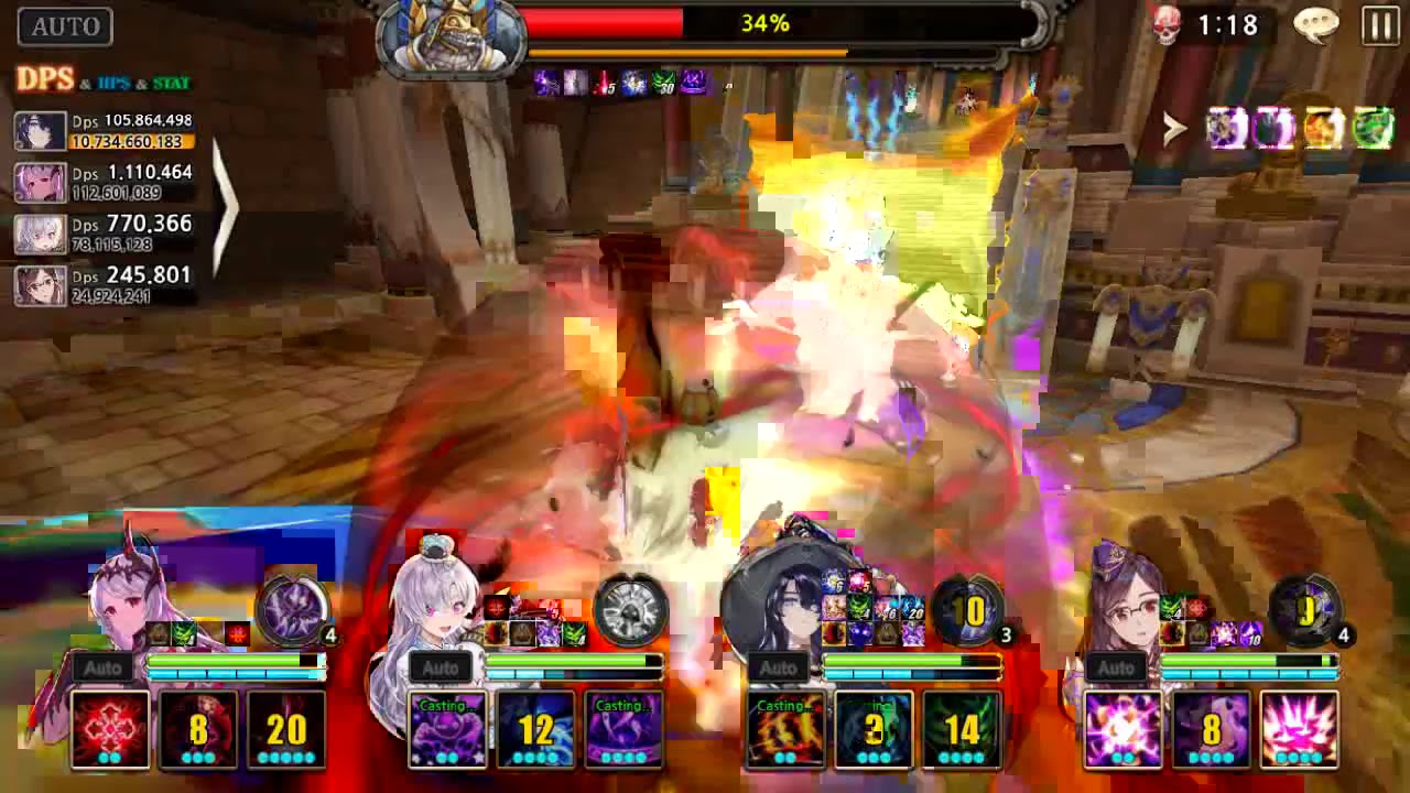 (King's Raid) Isolet 4* A1 Flow 9 - YouTube