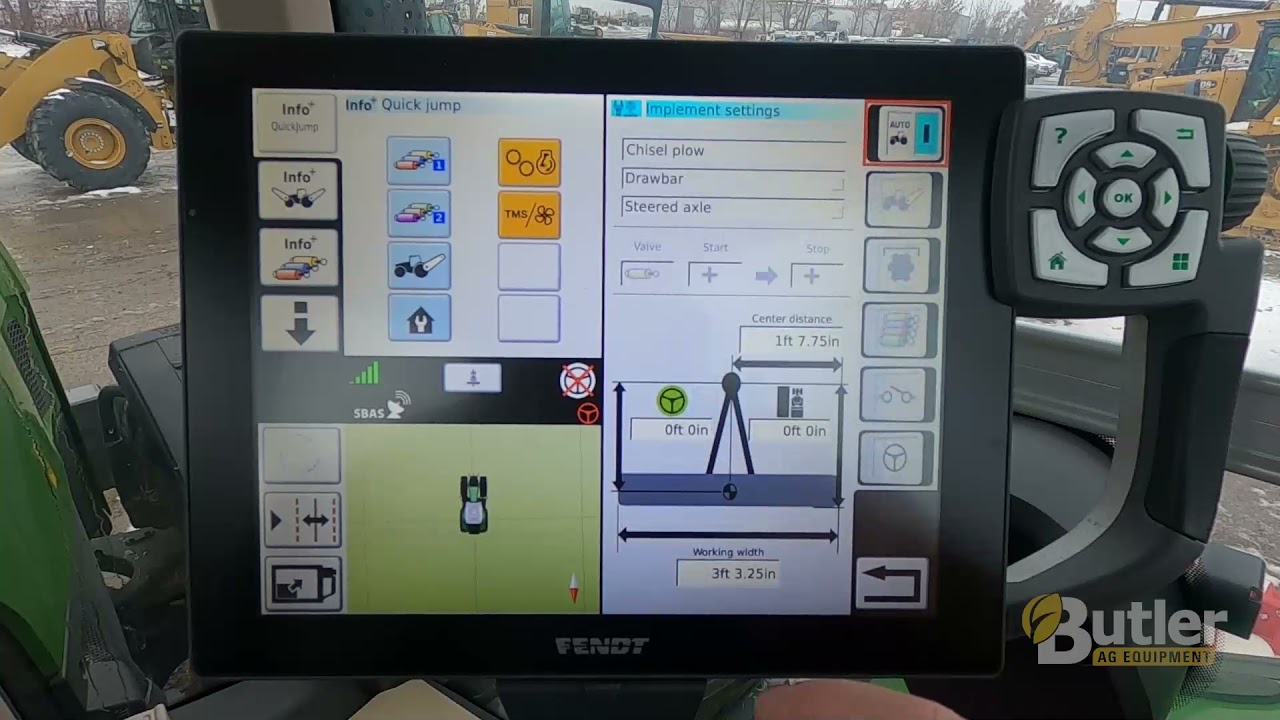 Setting Up A New Implement on the Fendt VarioTerminal NT01 Monitor ...