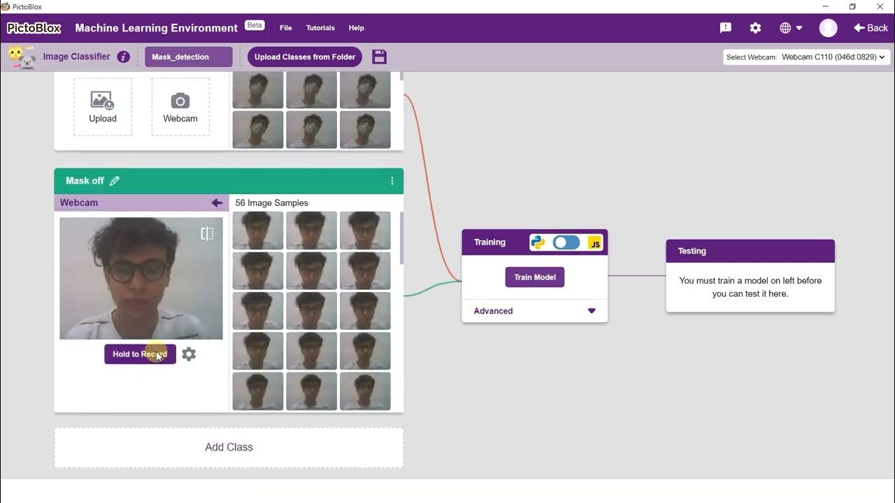 Getting Started with Image Classifier #ML in Block Coding | PictoBlox # ...