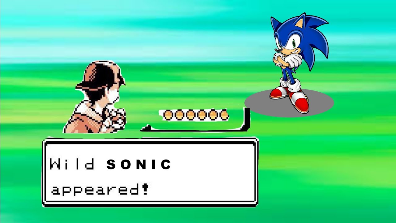 A WILD SONIC APPEARED - YouTube
