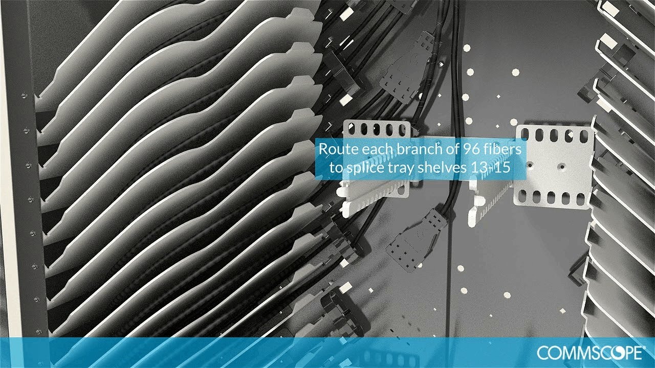 OMX Splice Bay OSP Ribbon Cable - YouTube