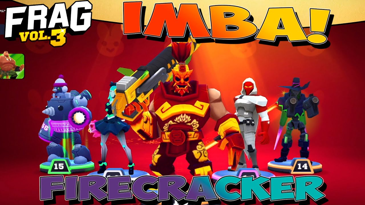 FRAG Pro Shooter Vol.3 - Gameplay Walkthrough part 95 - Imba Firecracker Deck!🔥(iOS,Android ...