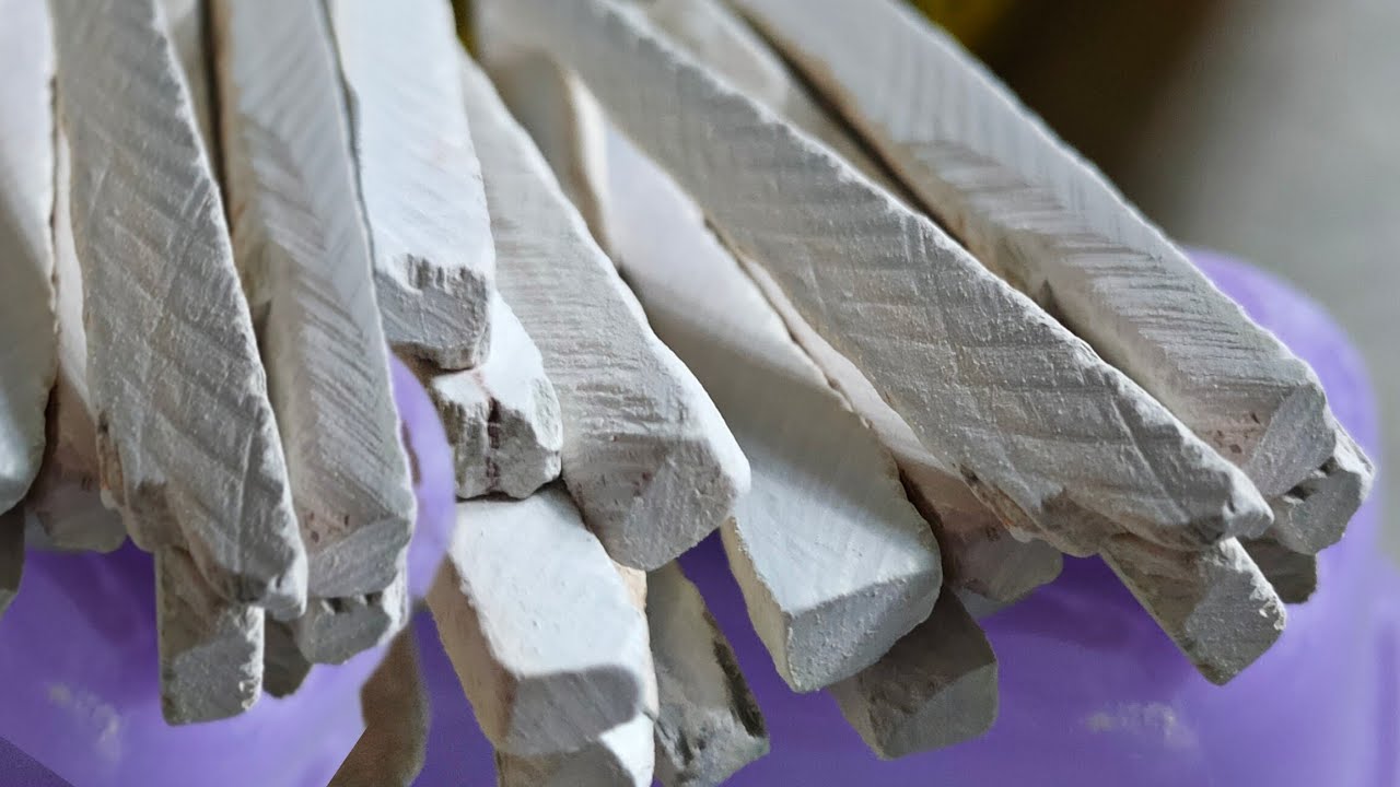 Slate Pencil Cleaning Video || (Wet) Cleaning - YouTube