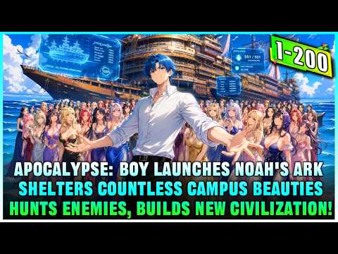 He Was Reborn Before the Apocalypse, and Built a Super Giant Ship to Shelter 550 Beautiful Women!