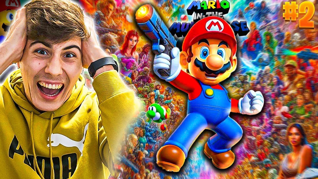 MARIO DOMINARÁ EL MULTIVERSO?!🤖😱🌌 - MARIO IN THE MULTIVERSE [PARTE 2 ...