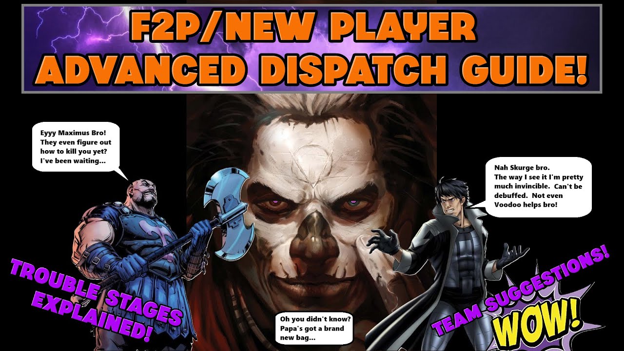 Marvel Future Fight: F2P/New Player Advanced Dispatch Guide! 🔮🤓🔥 - YouTube