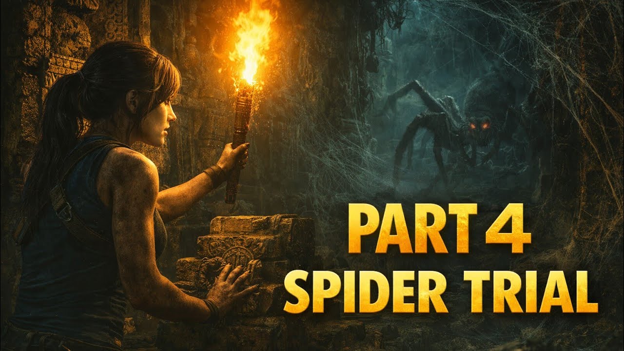 Shadow of the Tomb Raider Part 4 No Commentary | Trial of the Spider ...