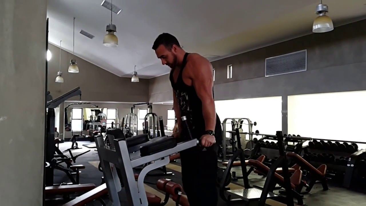 How to Do Roman Chair Triceps Dips Exercise Properly? - YouTube