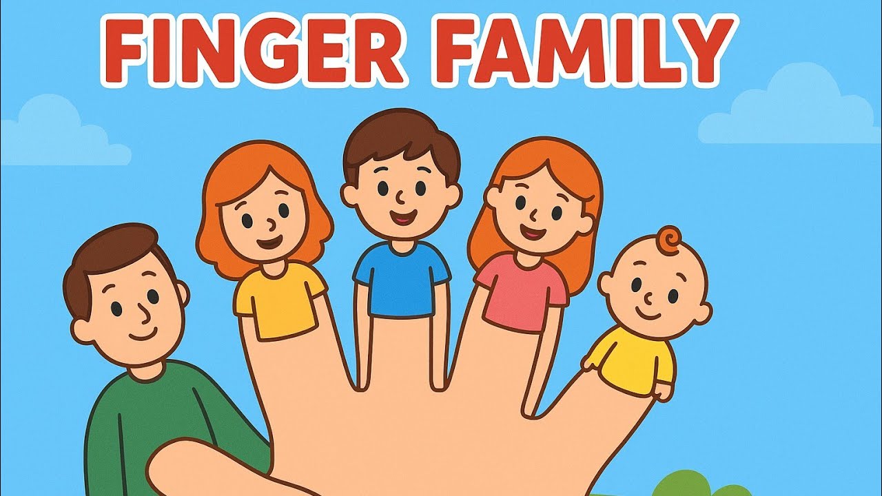 Nursery rhymes for toddlers|The finger family song for kids| finger ...