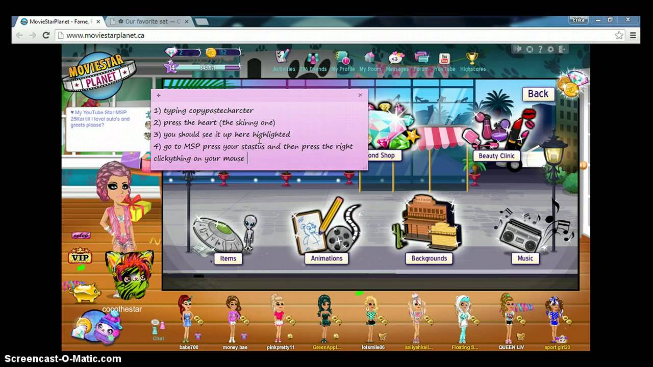 How to do the heart Icon on MSP - YouTube