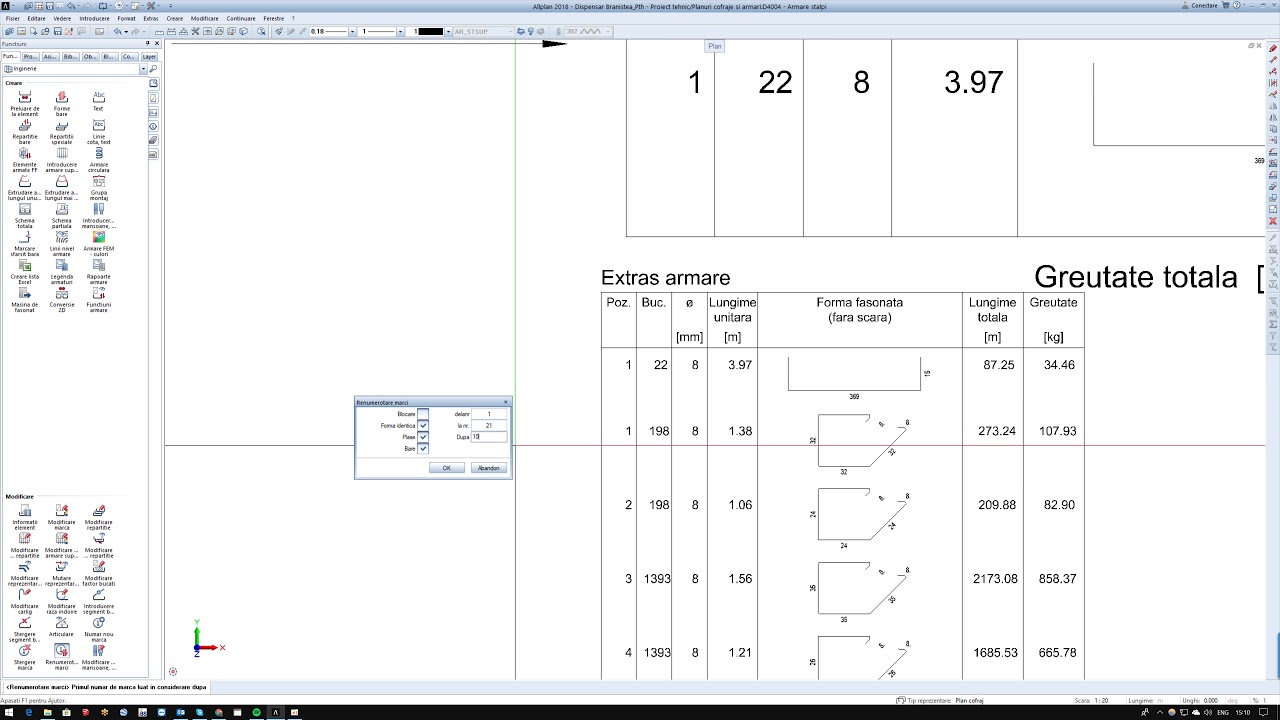 Renumerotare marci / Rearrange marks - YouTube
