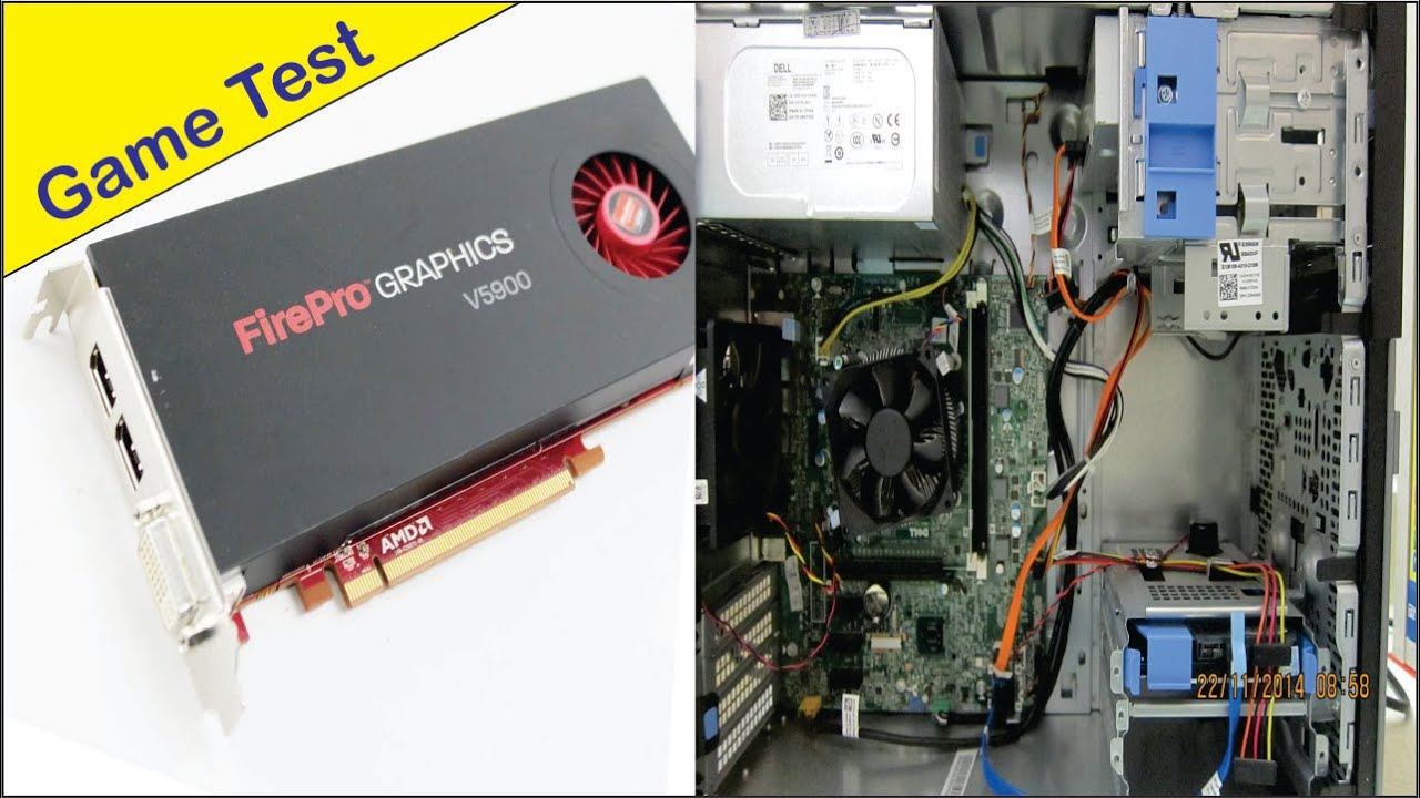 Dell Optiplex 3020 Computer Review For Gaming | AMD Fire Pro V5900 Test ...