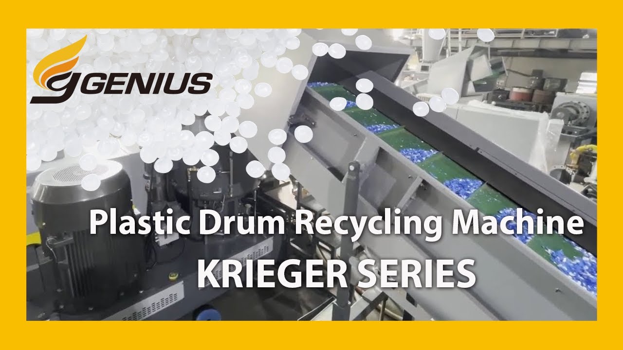 Plastic Drum Recycling - Cutter Compactor Plastic Recycling Machine ...