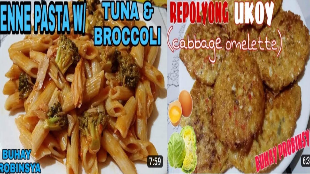 REPOLYONG UKOY | PENNE PASTA WITH TUNA AND BROCCOLI PREPARING MEALS FOR ...