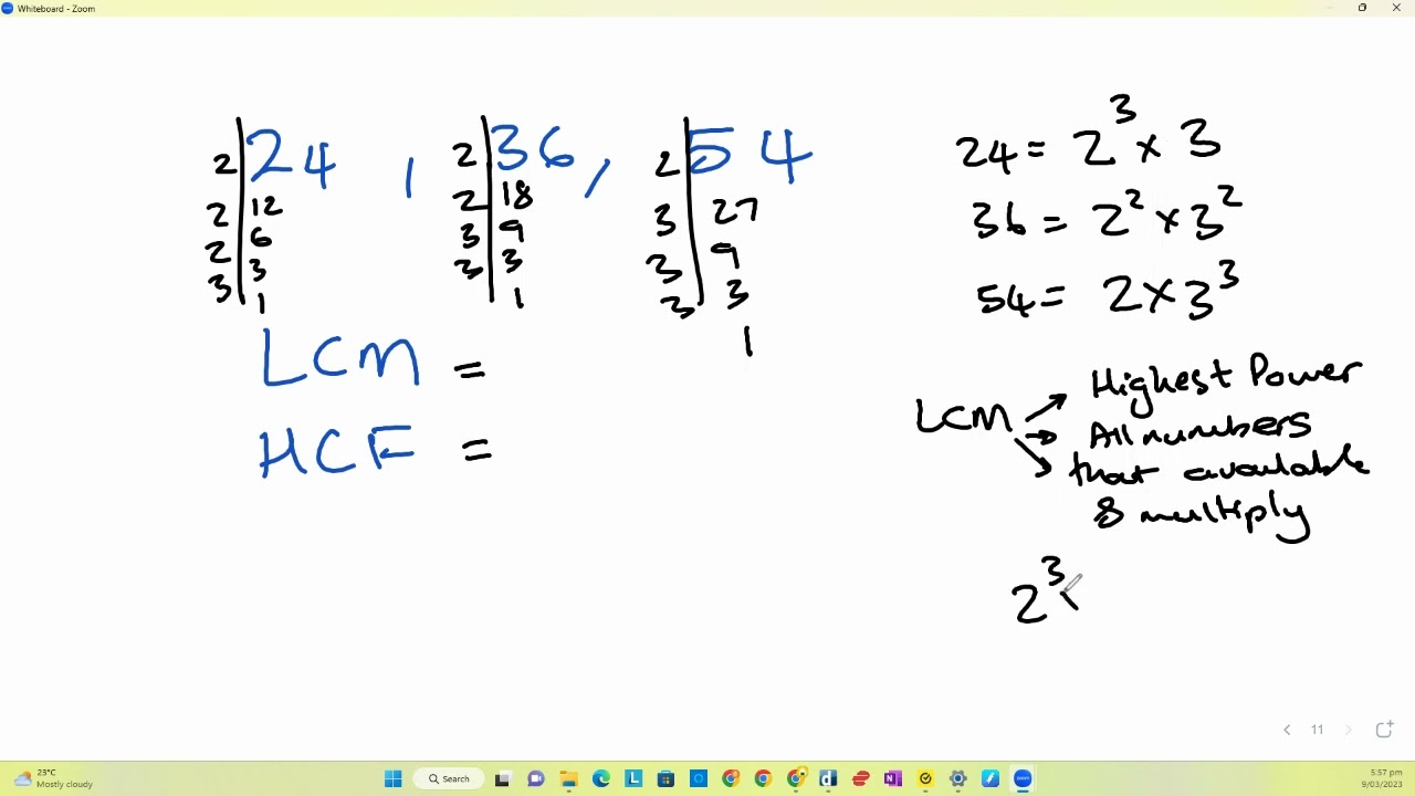 LCM And HCF With Ladder Method YouTube LCM And HCF With Ladder Method YouTube
