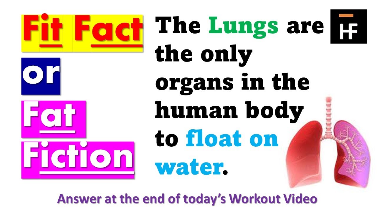 Do Lungs Float in Water? Fact or Fiction! #dailyexercise # ...