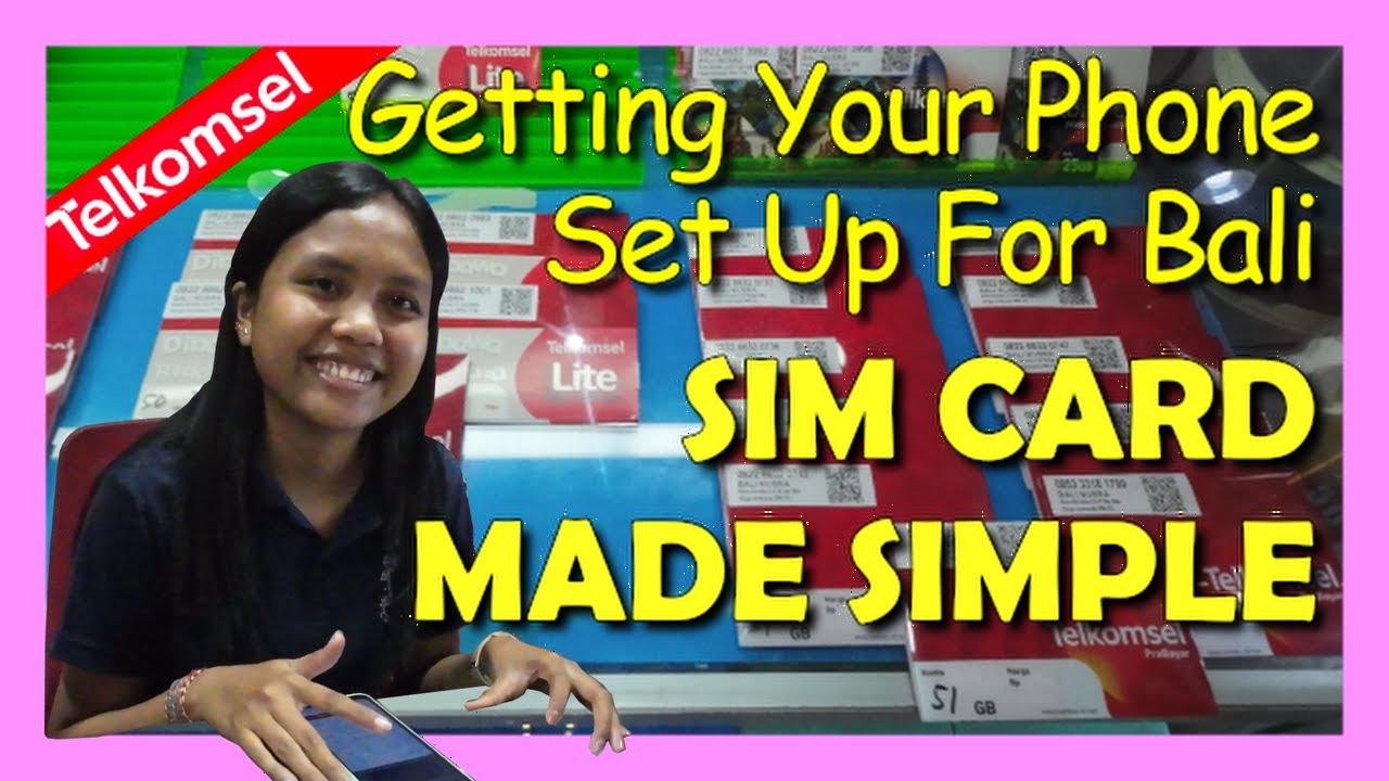 Bali SIM Card made SIMple - what you should know - YouTube