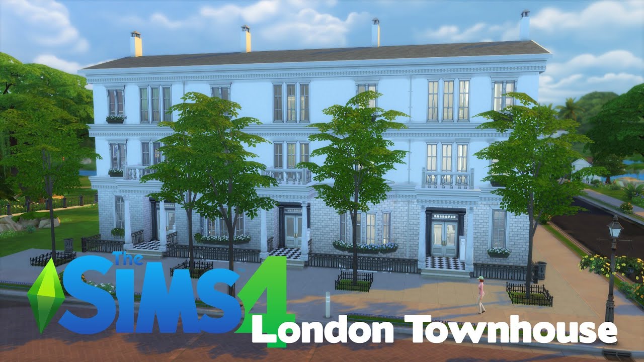 The Sims 4: Speed Build | Part 2 London Townhouse - YouTube