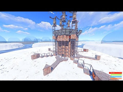 The 2x2 | Open Core Rust Clan Base Tutorial | 100+ Rockets - YouTube