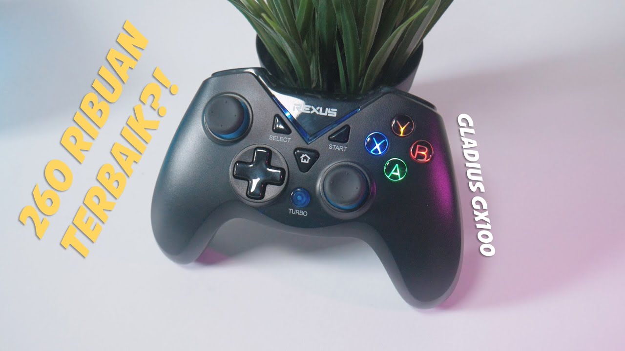 Review Rexus Gladius GX100 - Gamepad 260 Ribuan Terbaik, tapi… - YouTube