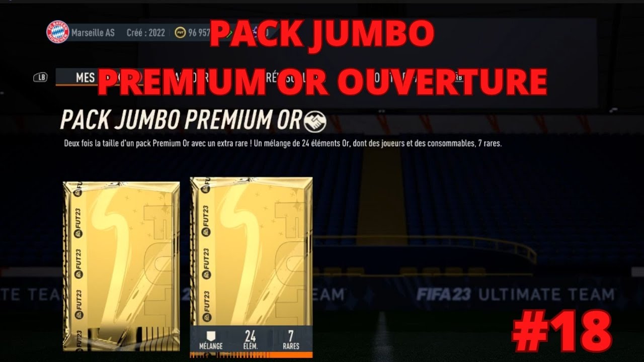 OUVERTURE PACK PREMIUM OR + PACK JUMBO PREMIUM OR (DRAFT) + REVENTE ...