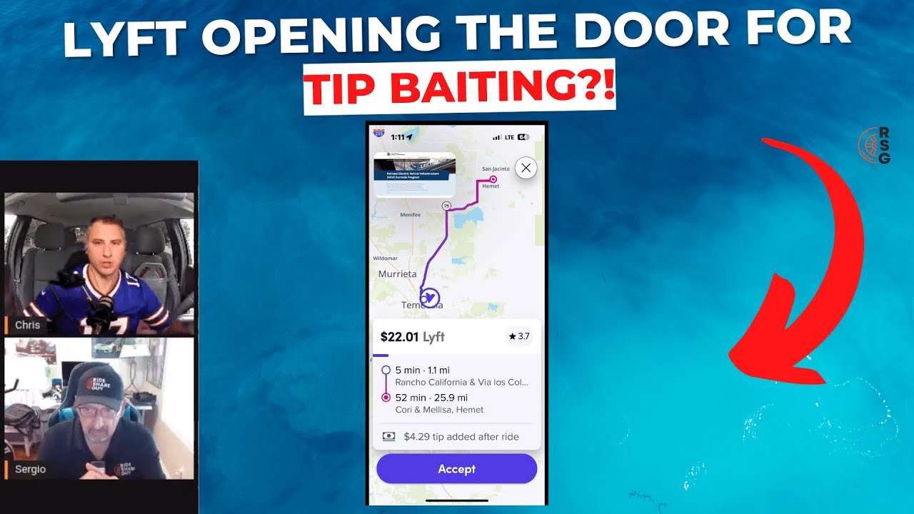 Is Lyft Opening The Door For Tip Baiting? - YouTube