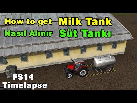 Fs14 Farming Simulator 14 - Süt Tankı  #17