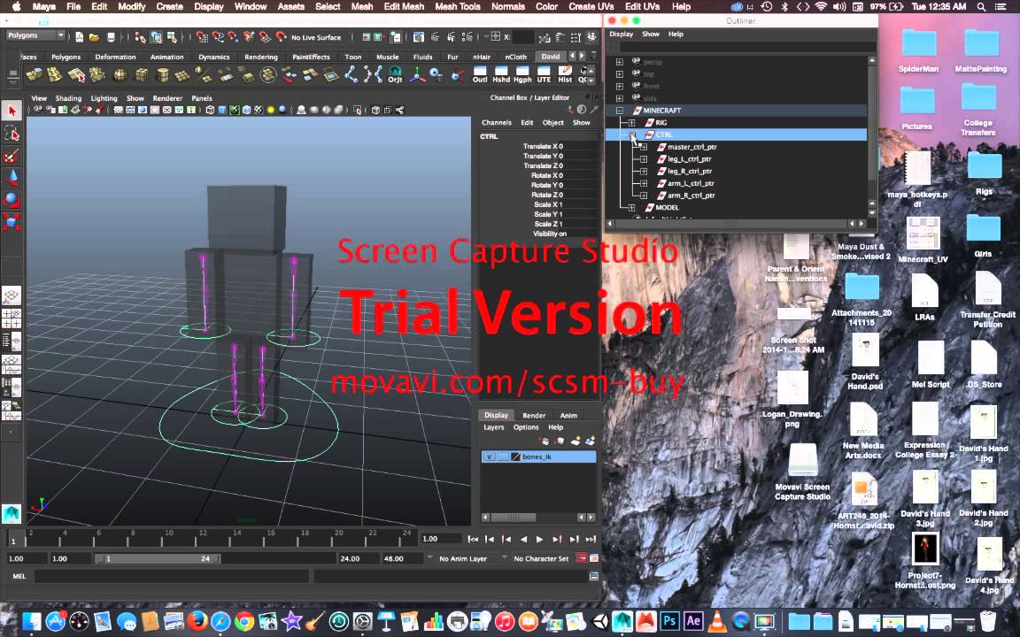 UV Minecraft Character Part 1 - YouTube