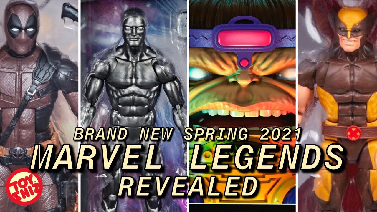 2021 NEW MARVEL LEGENDS: X-Men/Deadpool/Silver Surfer Black REVEALED ...