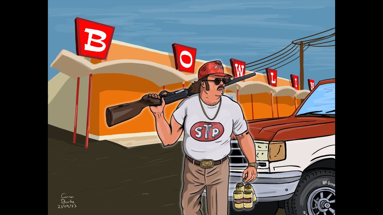 Drawing the Cornbread Cowboi, Timelapse - YouTube