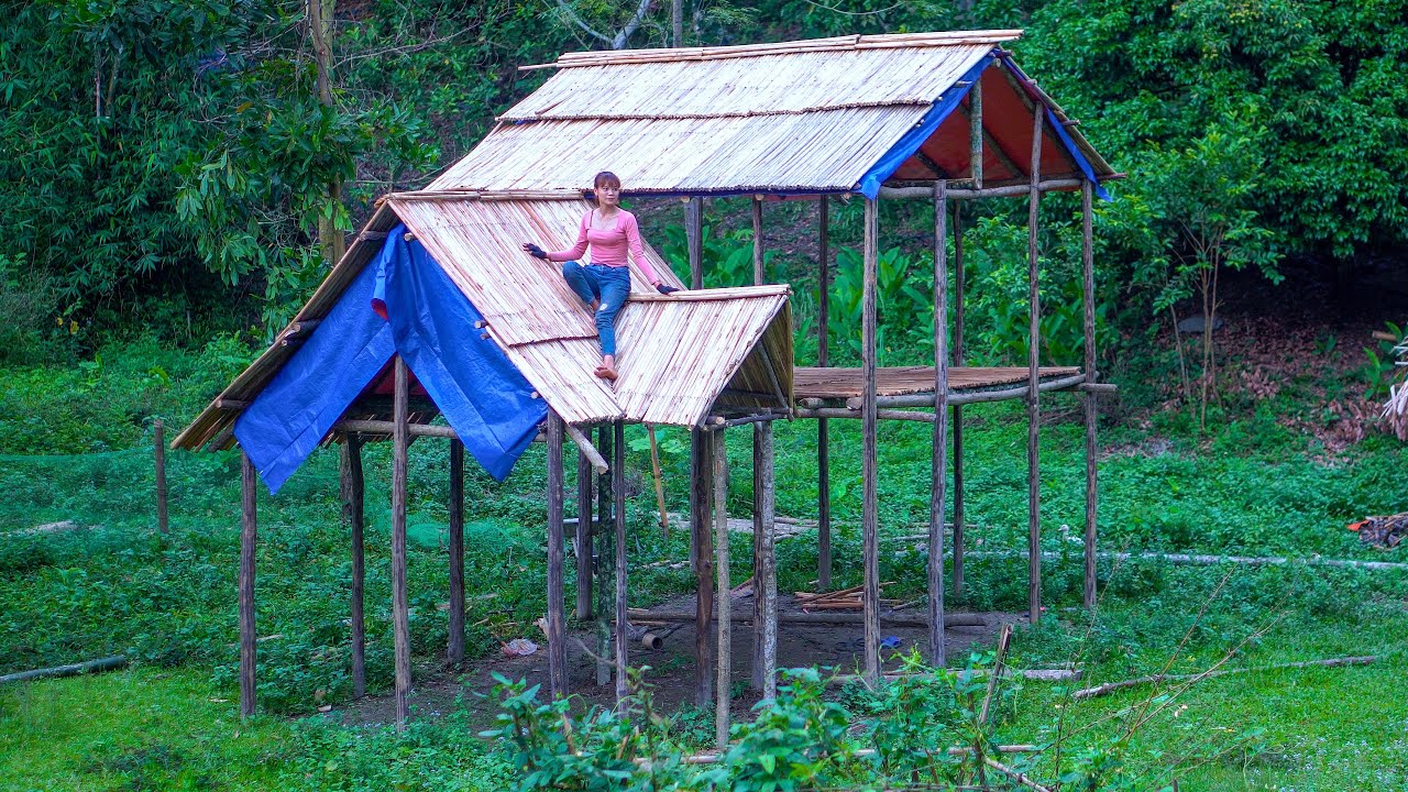 Life in Forest - Complete the Wooden Frame and Roof of your Dream House ...