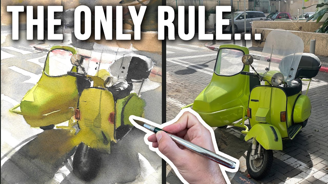The ONLY RULE of Watercolor Painting - YouTube