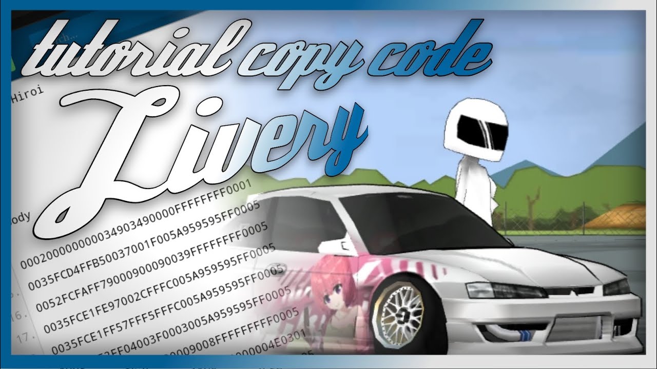 Tutorial Copy Code Livery Fr legends【NoName】 - YouTube