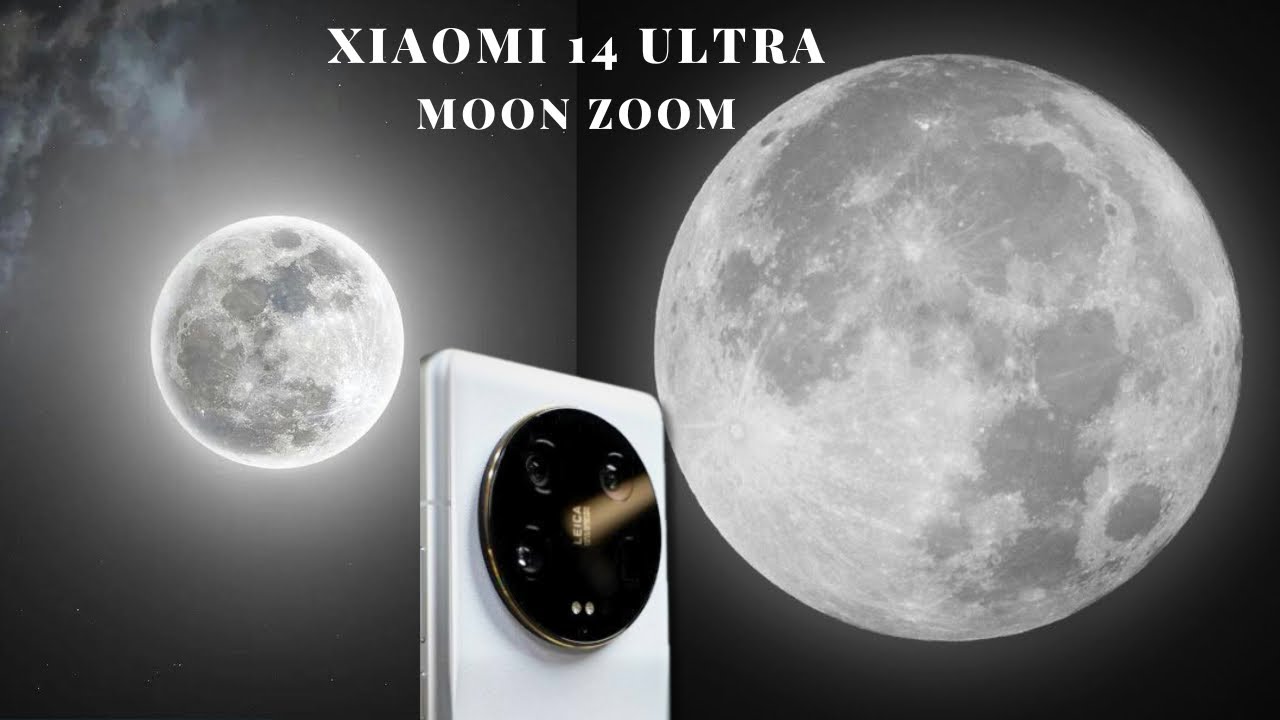 Xiaomi 14 Ultra Live Moon Zoom Test - YouTube