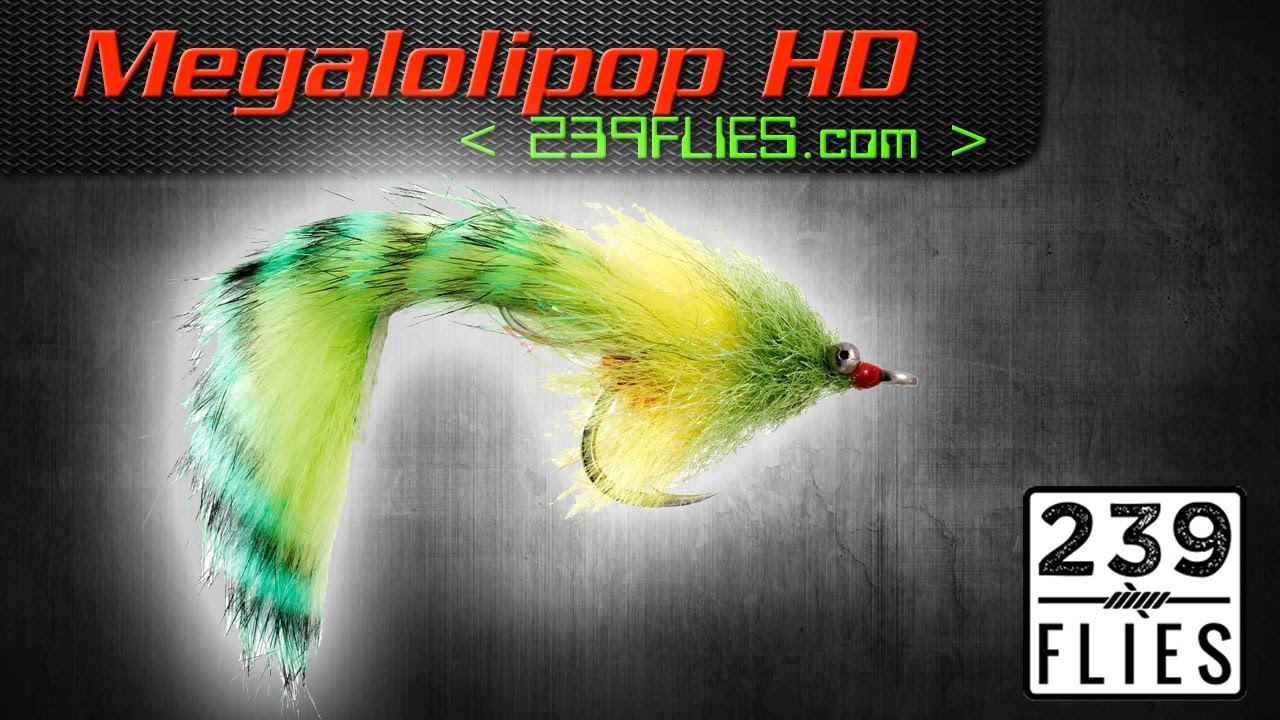 Megalolipop HD Fly Tying Video Instructions - 239Flies Fly Pattern ...