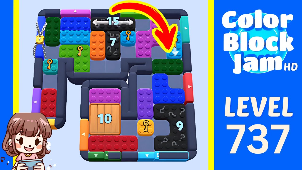 Color Block Jam Level 737 Solution Walkthrough - YouTube