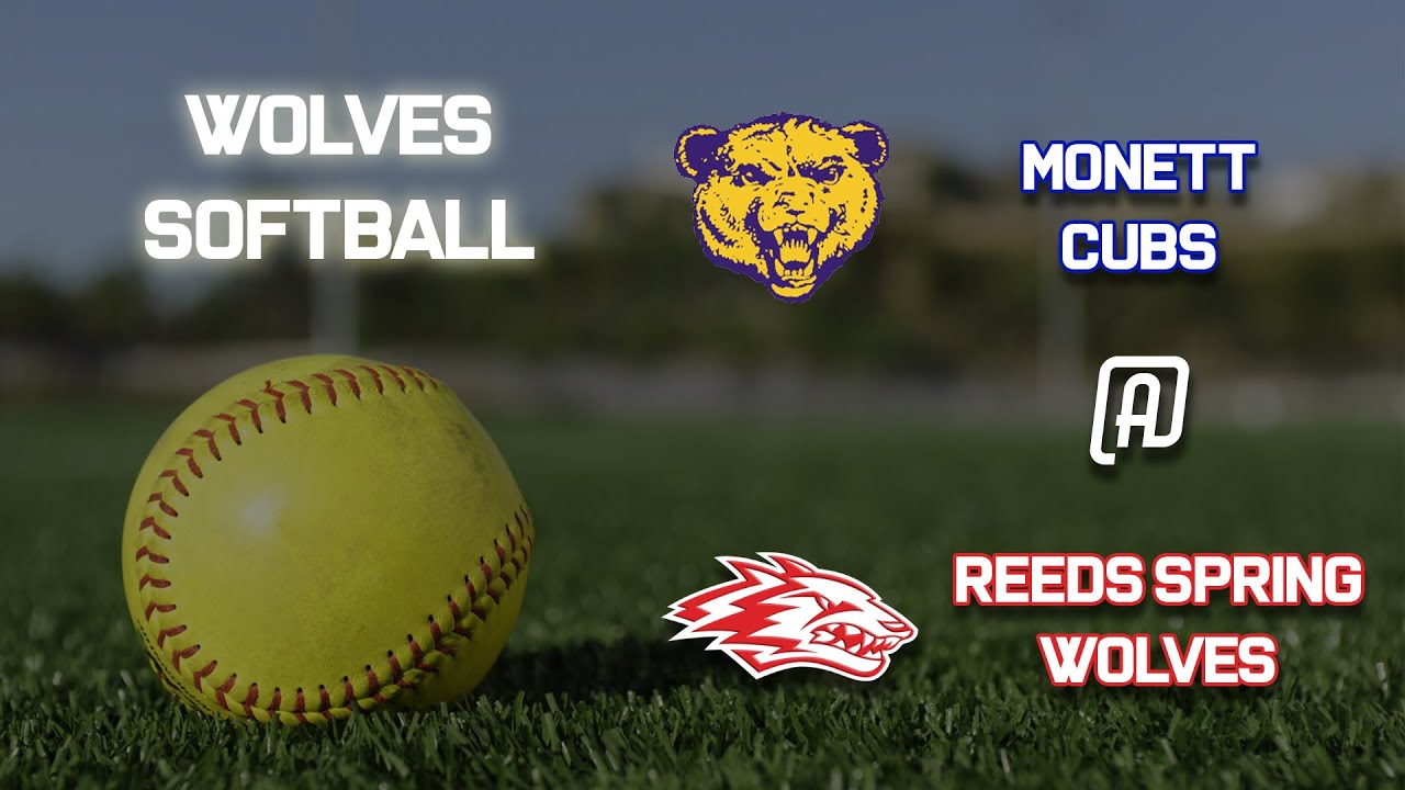 Lady Wolves Softball VS Monett Cubs - YouTube