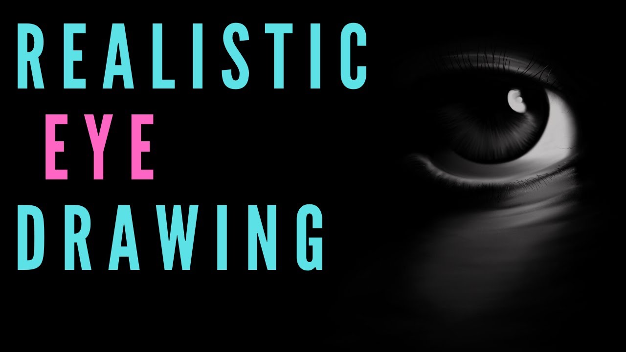 How to draw a Realistic Eye - Procreate digital art- time lapse - YouTube