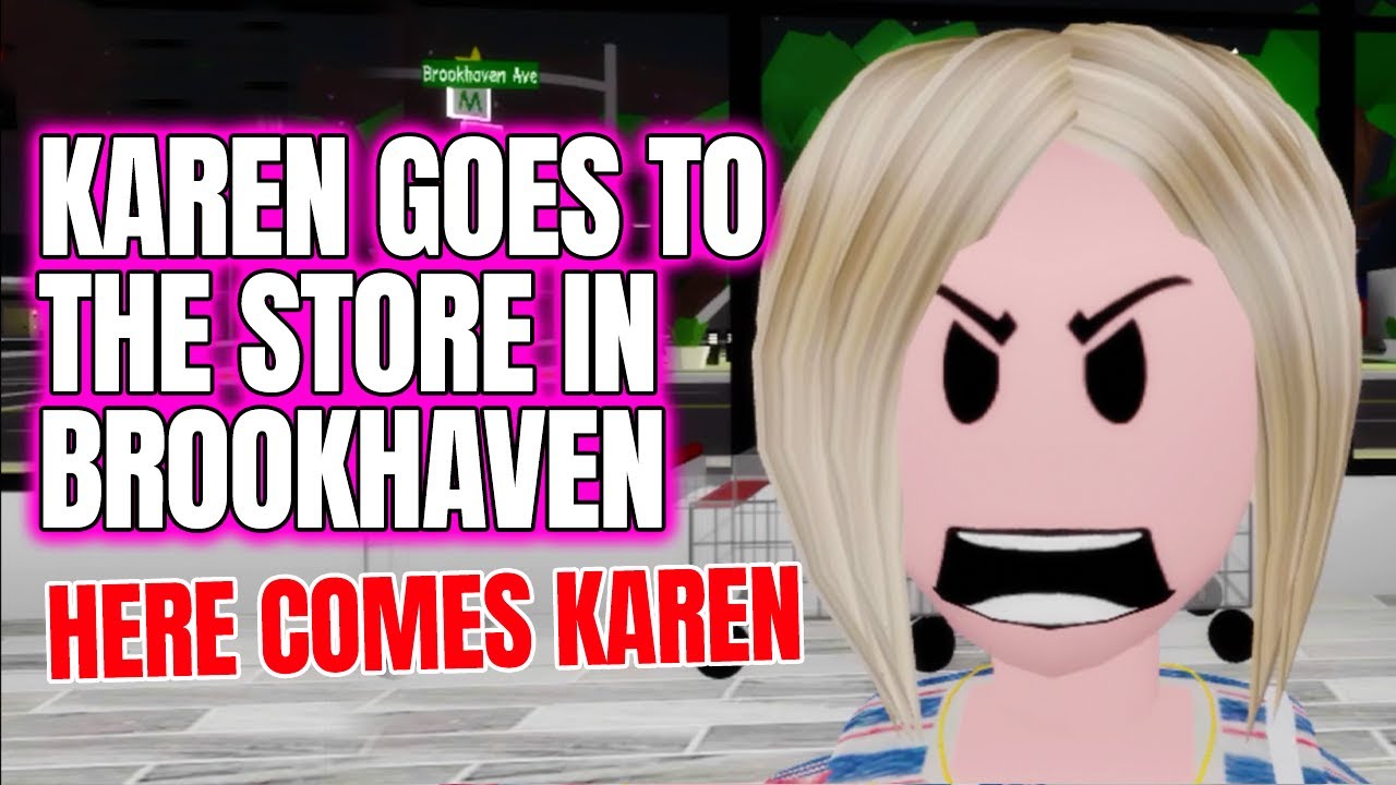 Karen did WHAT at the Brookhaven Store!? - YouTube