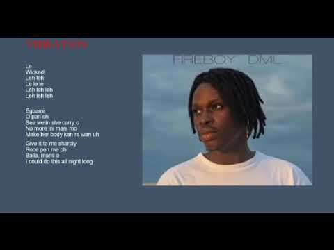 Vibration-- fireboy[lyrics] - YouTube
